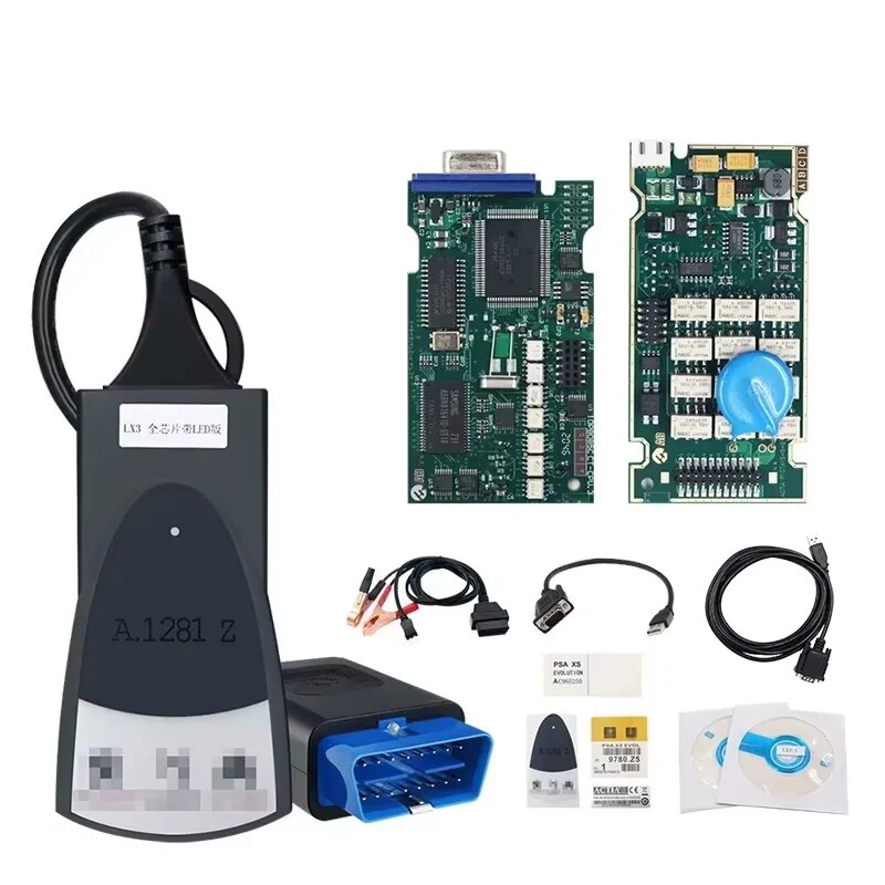 Lexia 3 PP2000 Diagbox V9.91 для Peugeot Citroen, Led Lexia3