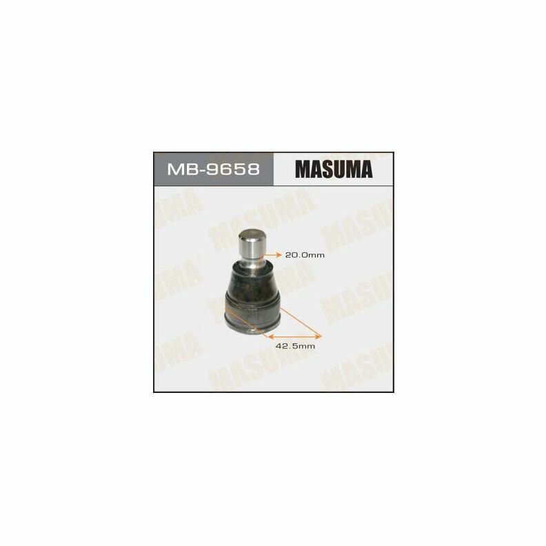 Шаровая опора MASUMA front low MAZDA CX-5 11-14 MAZDA AXELA 2013-2019, MAZDA CX-5 2011-2017, MAZDA MAZDA 3 2013-2018 B60S-34-300, B60S-34-300B, B60S-34-300D, B60S-34-350D, KD35-34-300D, KD35-34-300E, KD35-
