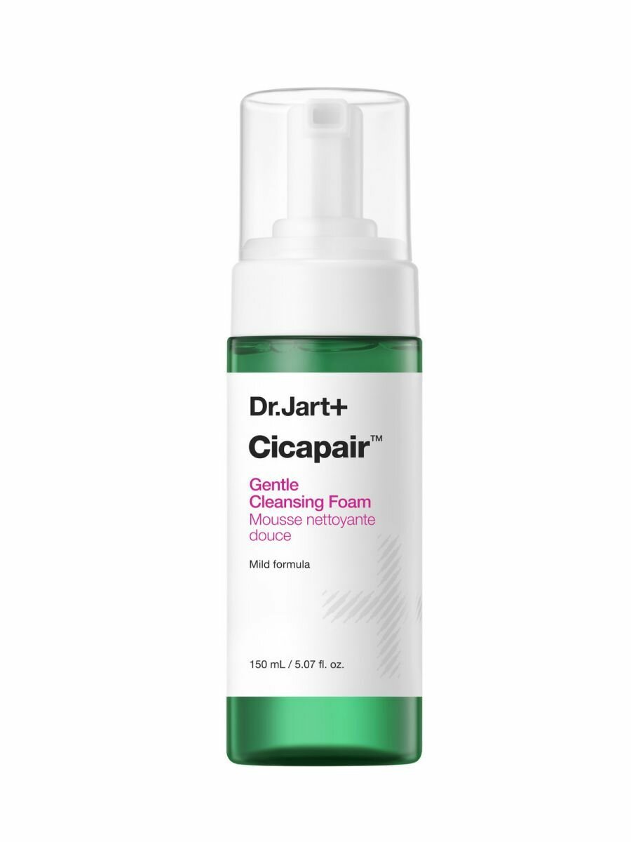 Dr Jart Cicapair Gentle Cleansing Foam Успокаивающая пенка для деликатного очищения 150мл