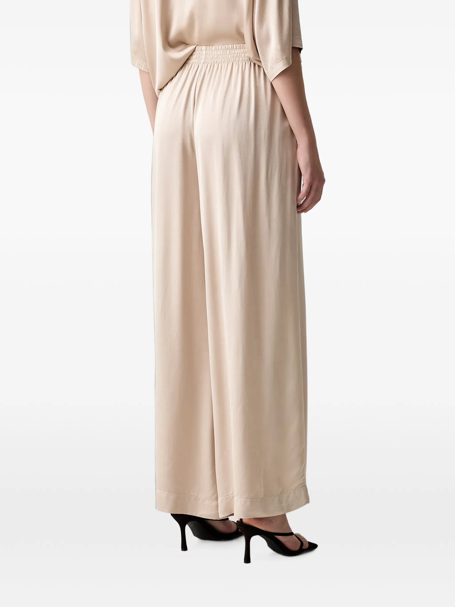 Брюки VICOLO Elasticated palazzo pants, размер 42, разноцветный — фото 1