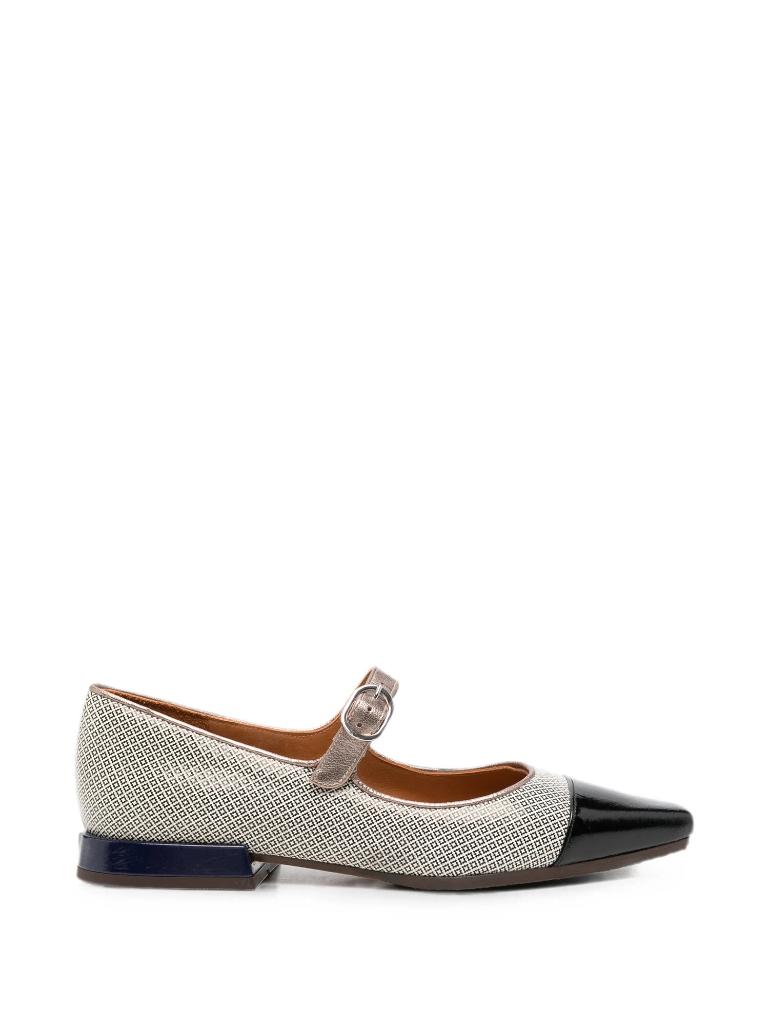 Балетки Gallet buckle-fastening cap-toe ballet flats