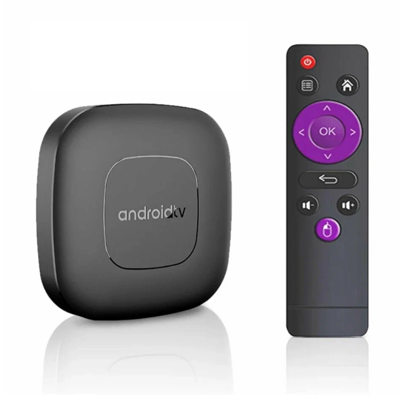 Глобальная версия T1 Smart Streaming Media Player TV Box Bluetooth Google Assistant Android 13 AllwinnerH313 2.4G и 5G Wifi 4K