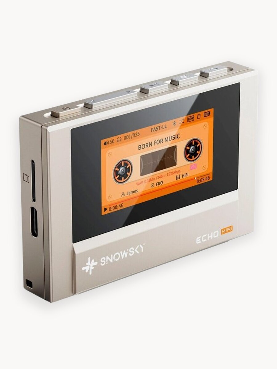 Цифровой плеер Fiio SnowSky Echo Mini (F4401E) Titanium gold