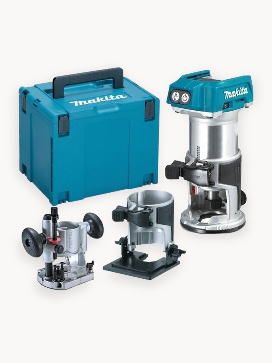 Фрезер аккумуляторный Makita DRT50ZJX2 LXT
