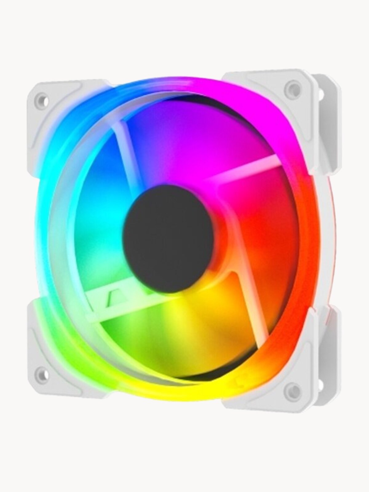 Вентилятор для корпуса Powercase CM21-12W ARGB White OEM