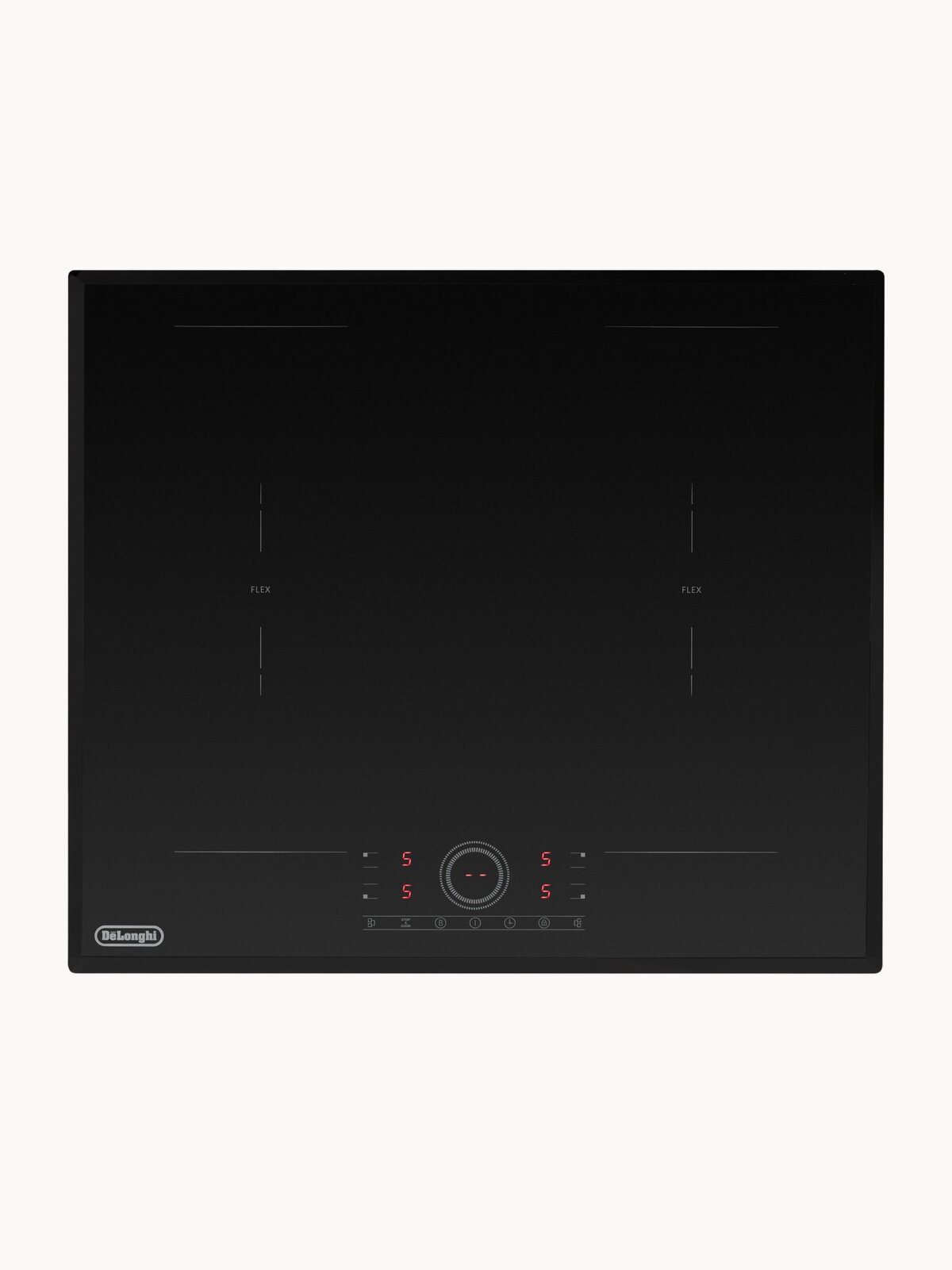 Индукционная варочная панель DeLonghi ELETTRA 4B2P CR, 59 см, функция Booster, индукционная варочная панель 4 конфорки