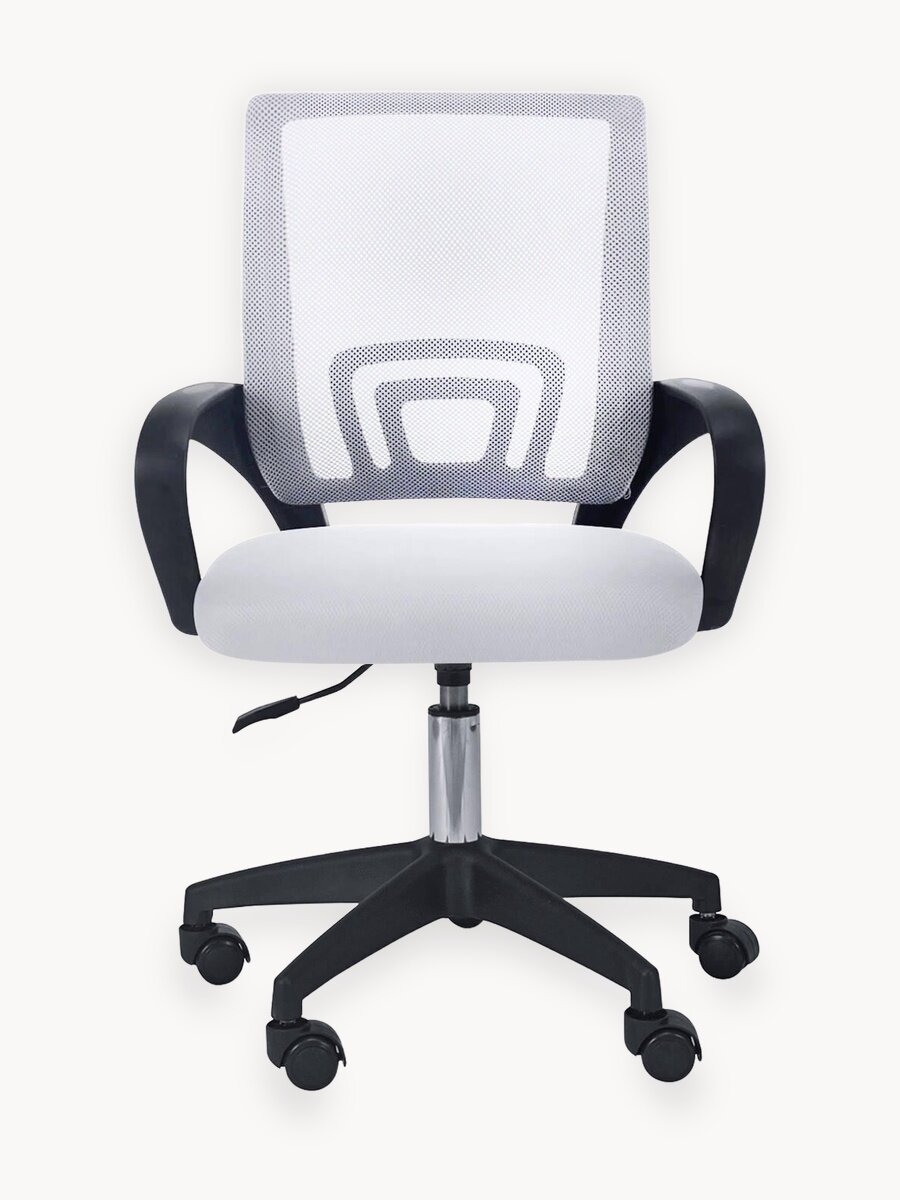 Компьютерное школьное кресло на колесиках BYROOM Office Staff VC6001plb-G для работы за компьютером ПК. Взрослый крутящийся офисный стул для школьника, руководителя с ортопедической спинкой