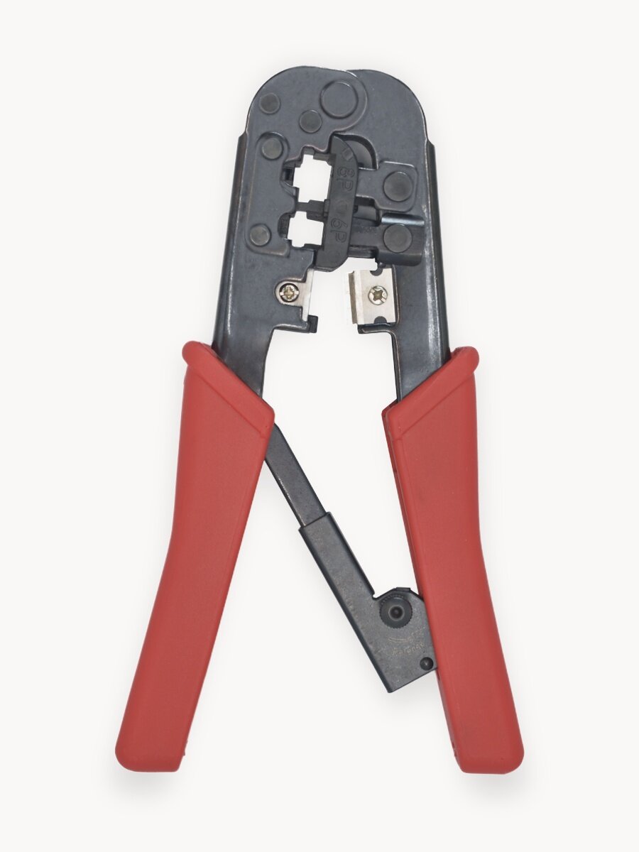 Инструмент обжимной 6P+8P для провода UTP, разъемы RJ45/ RJ12, WT-4018B