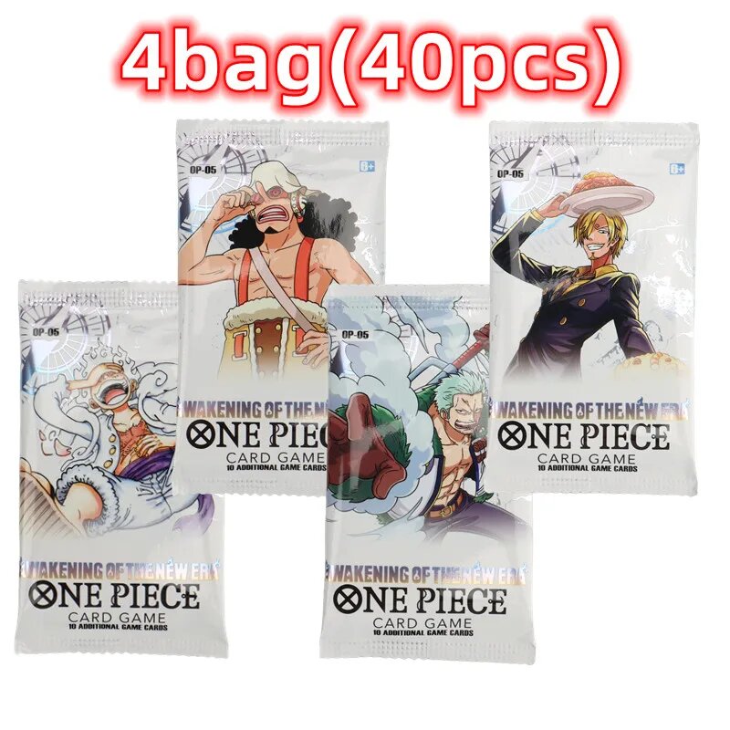 40/300 шт. коллекционные карточки аниме ONE PIECE TCG OP-05 с Луффи, Зоро, Шанксом, для детей, подарок, игрушки