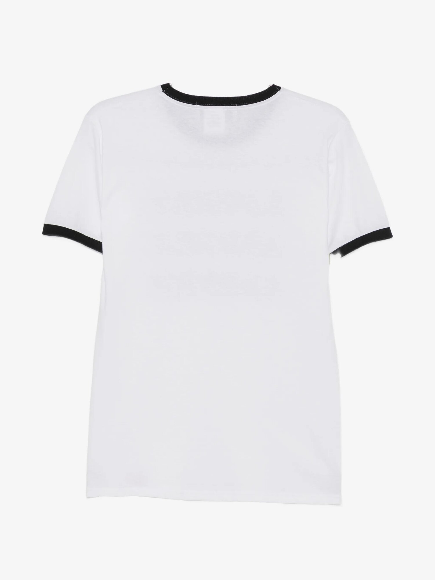 Футболка alessandro enriquez Slogan-print ringer T-shirt, размер 42, белый — фото 1