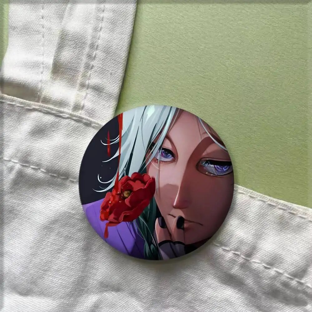 Значки Mesuca Record of Ragnarok Локи 25 32 44 58 75 мм 32x32mm, z8