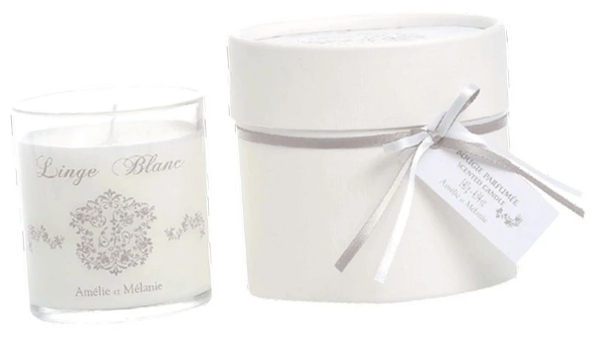 Lothantique Linge Blanc парфюмированная свеча для дома 140 гр / Белый Лен