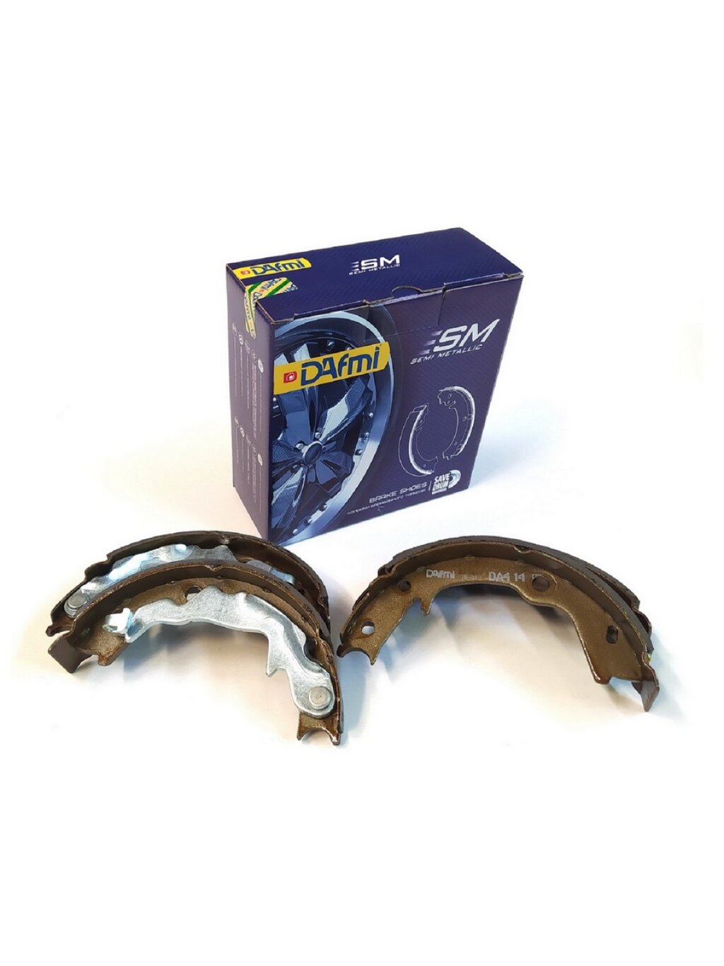 Колодки тормозные барабанные задние DAFMI DA414