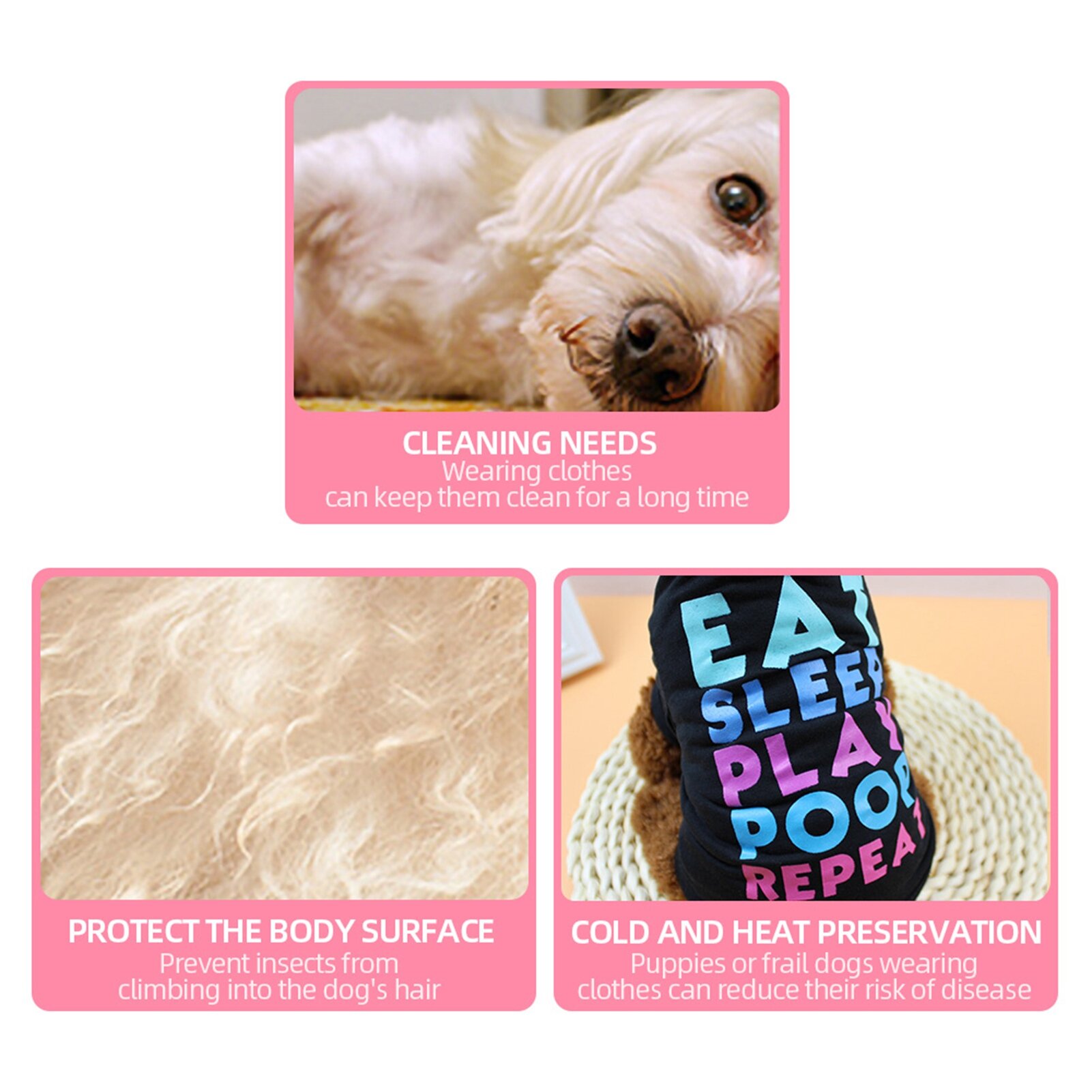 Футболка для собак Футболки для собак Весенняя летняя одежда для собак Одежда для домашних животных с принтом Летняя одежда для щенков