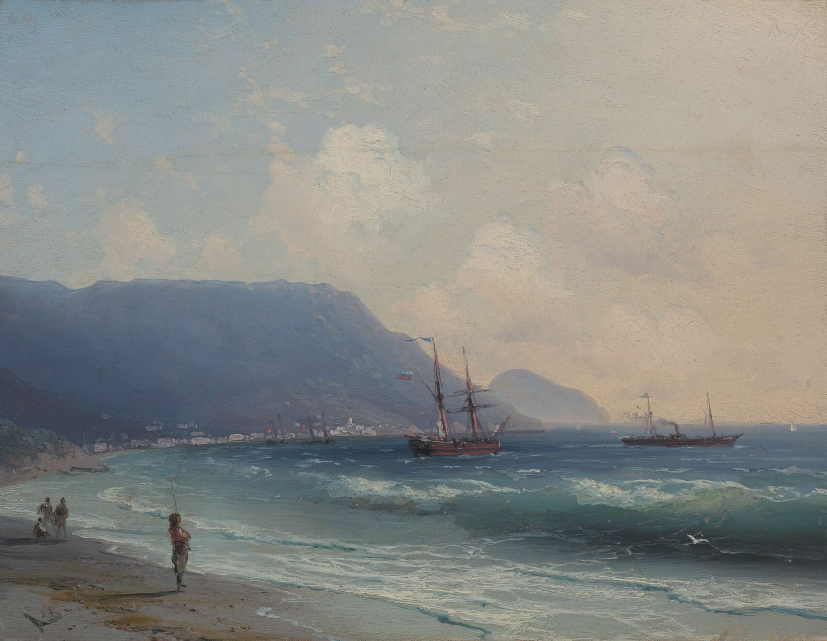 Картина Айвазовского Морской пейзаж 60х46 см