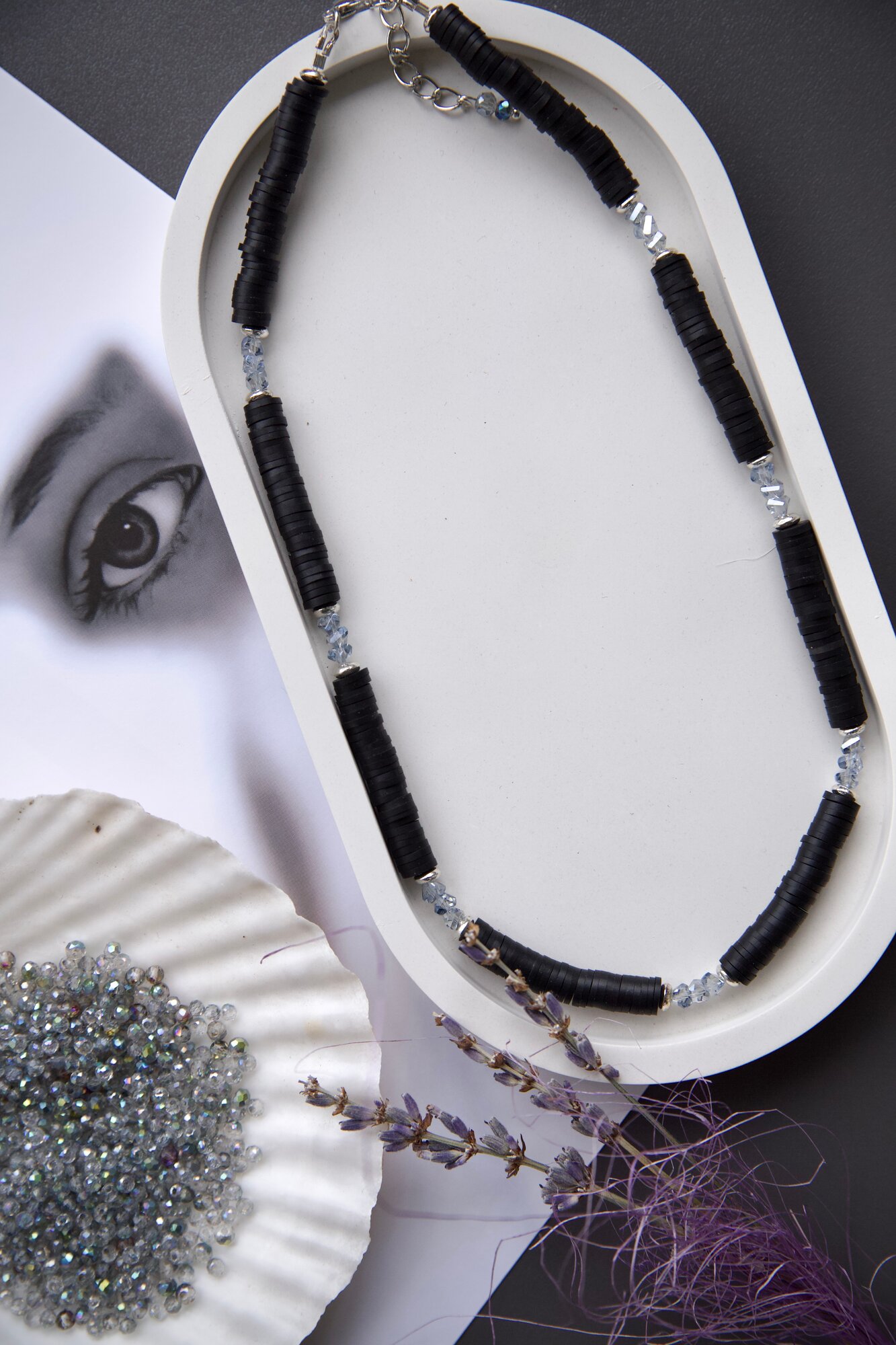 Чокер, полимерная глина