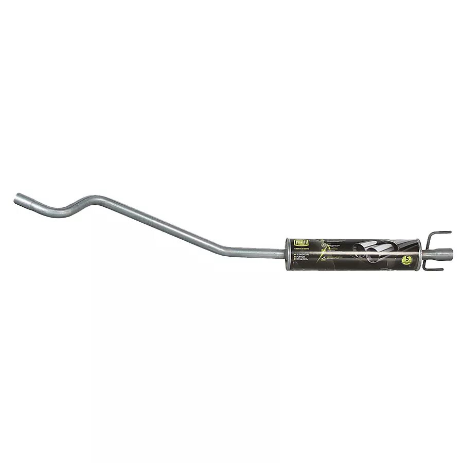 Глушитель Opel Astra H (04-) Hatchback доп. (резонатор) (алюм. сталь) (TRIALLI)