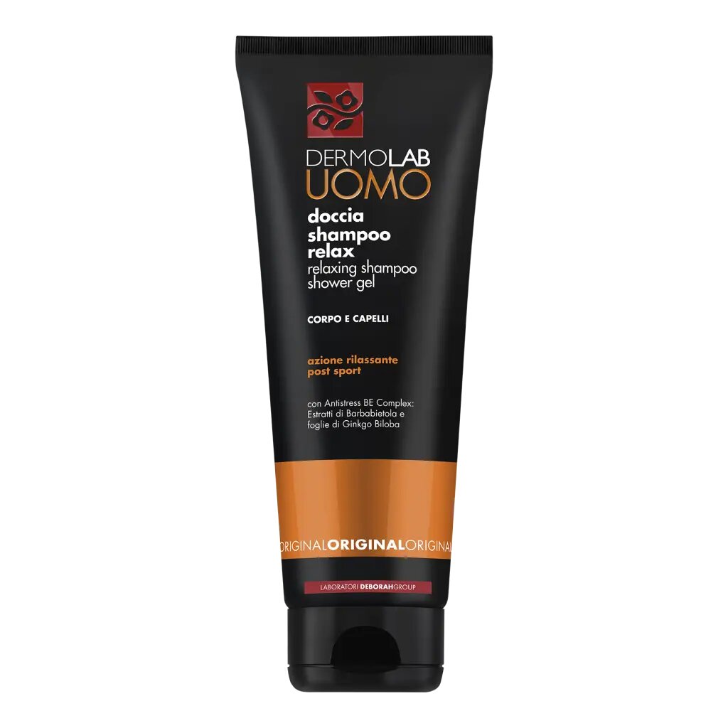 Dermolab Uomo Гель для душа и шампунь расслабляющий Relaxing Shampoo Shower Gel Original 250 мл 1 шт