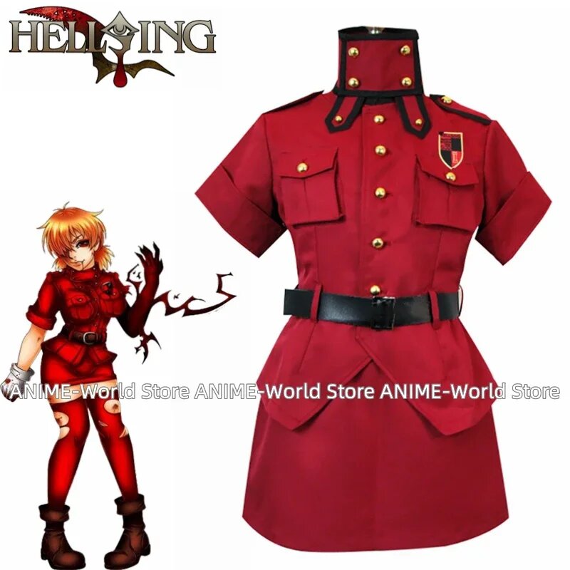 Косплей костюм Серас Виктория COZOK красный синтетика XXL, Only Costume