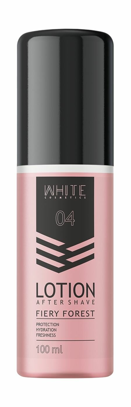 WHITE COSMETICS Лосьон после бритья №4 муж, 100 мл