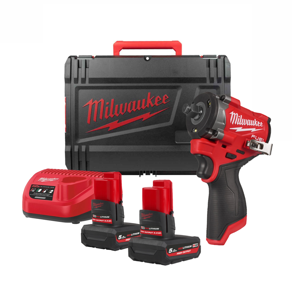 Аккумуляторный гайковерт Milwaukee M12 FCIWF12G3-502X 4933493455