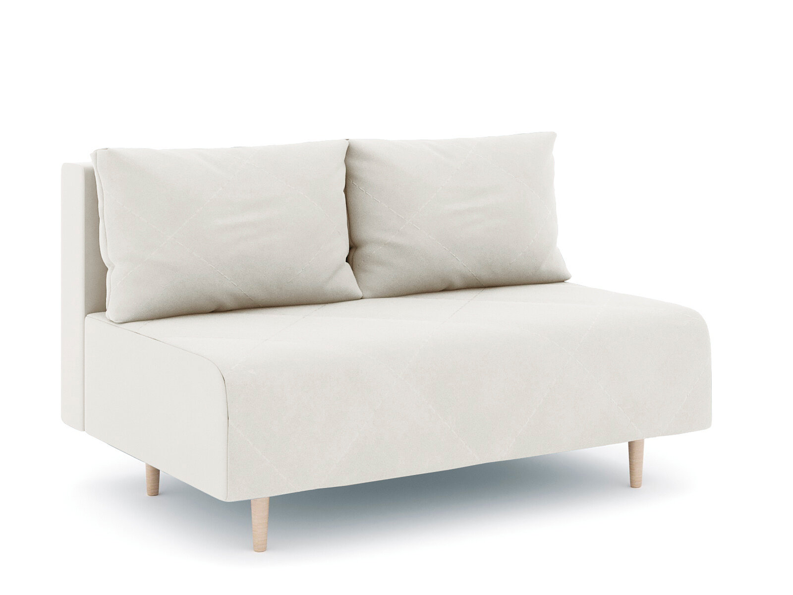 Диван DiHall "Мили мини 2", прямой, двухместный, велюр,120x95 см