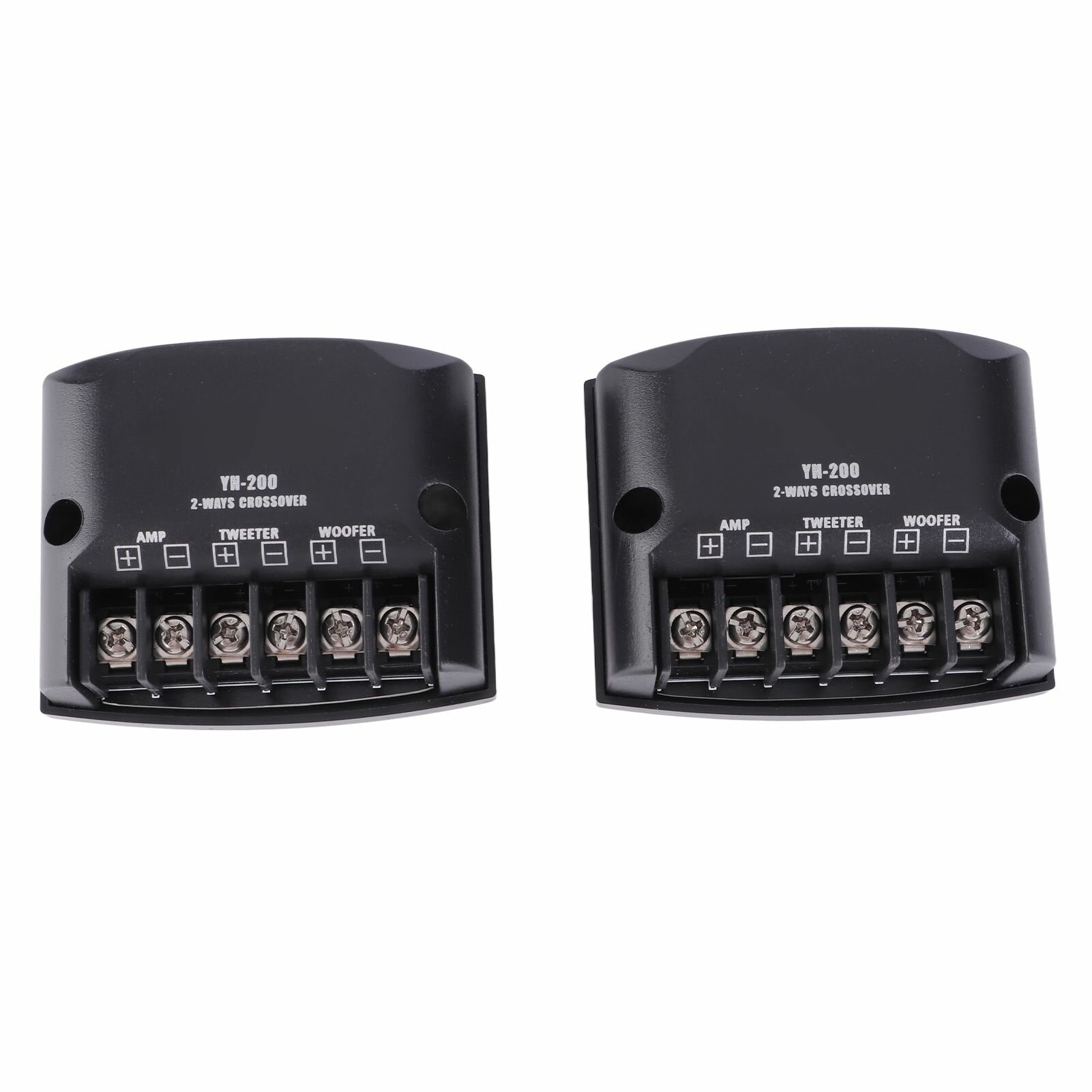 Два 2-полосных кроссовера для автоакустики, 2 компактных разделителя частот