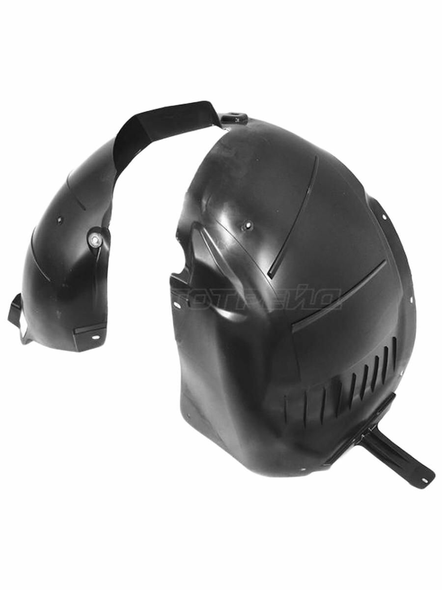 Подкрылок AKRADO, для Opel Astra, передний, левый, черный, 1 шт