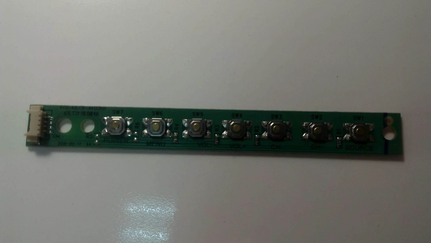 Плата кнопок 4713-43L73F-A4123K01 43L73F для 43U7750Ev Lcd Телевизор Toshiba Плата управления арт. 9598