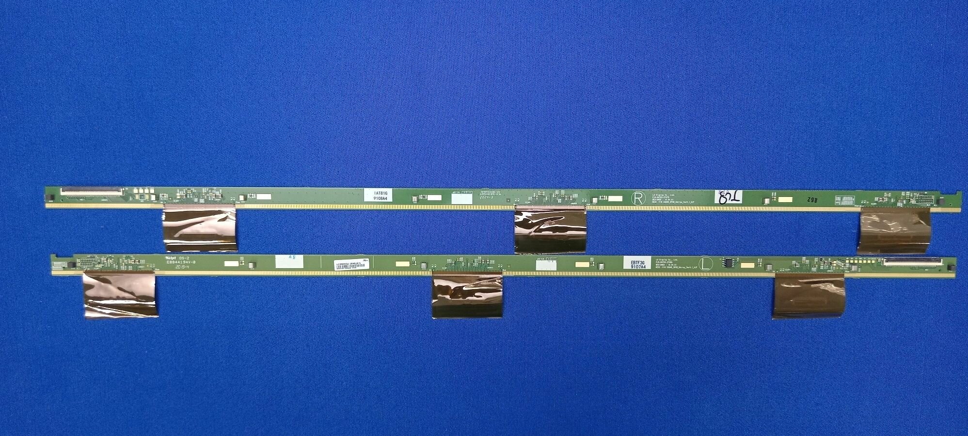 LC550DQJ(SM)(A1) 6870S-2706D 6870S-2707D V18 55UHD_SPCB_6Array_Ver0.1 H/F L/R Комплект 2шт для 55Un74006La Lcd Телевизор Lg Плата драйвера (Driver Board) арт. 13154