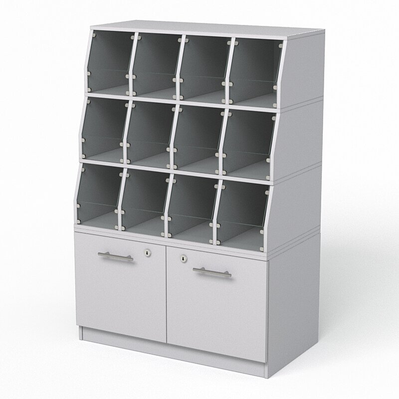 Стеллаж для конфет, орехов, сухофруктов "орешек" №2, Серый. Производитель товара - компания Westcom.