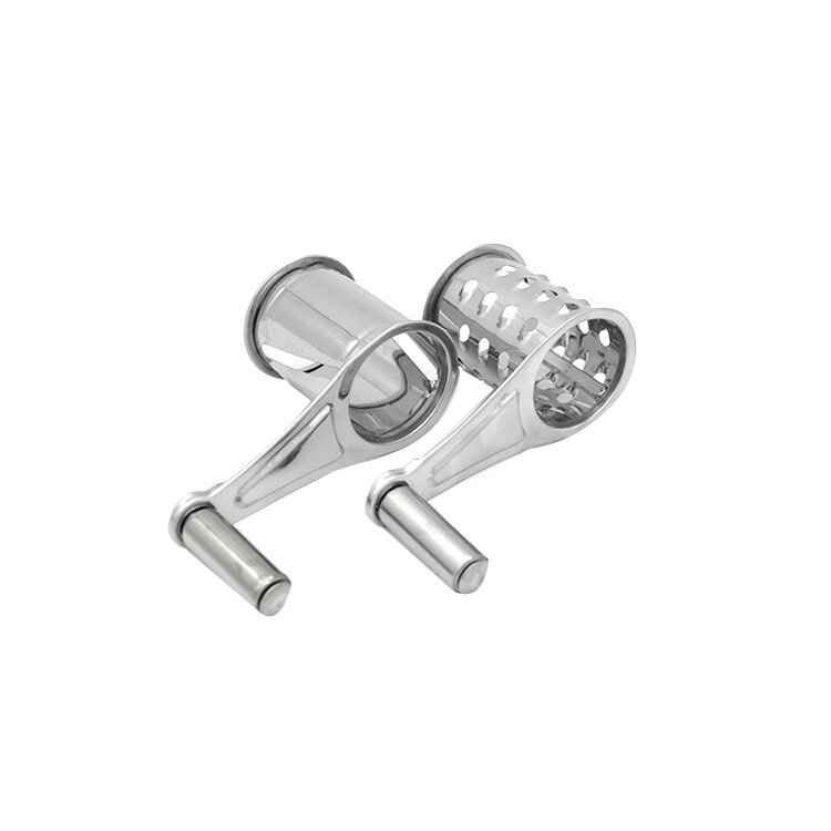 YALIRUI 4 шт. в упаковке, сменные ультра-острые терки из нержавеющей стали, вращающиеся терки для сыра, сменные терки для сыра, измельчители