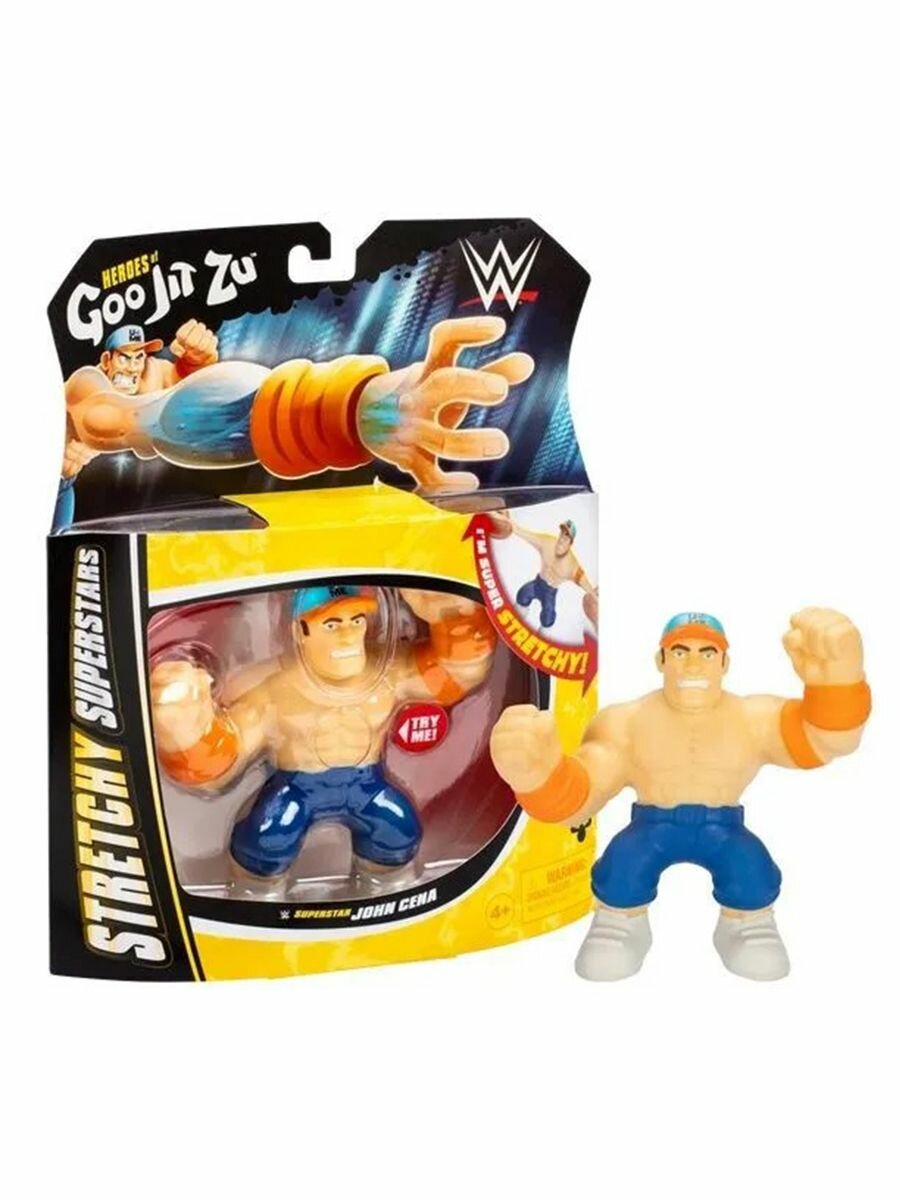 Герои Goo Jit Zu WWE Stretchy Superstars - Джон Сина