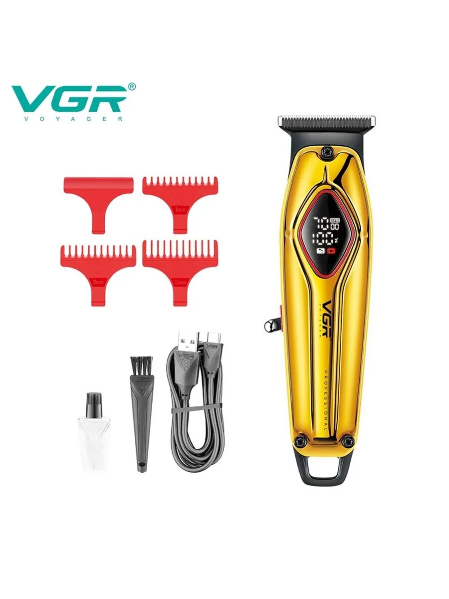 Качественный триммер для стрижки волос VGR V-945