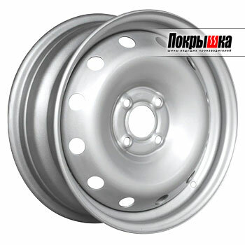 Диски штампованные ТЗСК Renault Logan 2 (Серебро) 6.0х15/4х100 D60.1 ET40.0