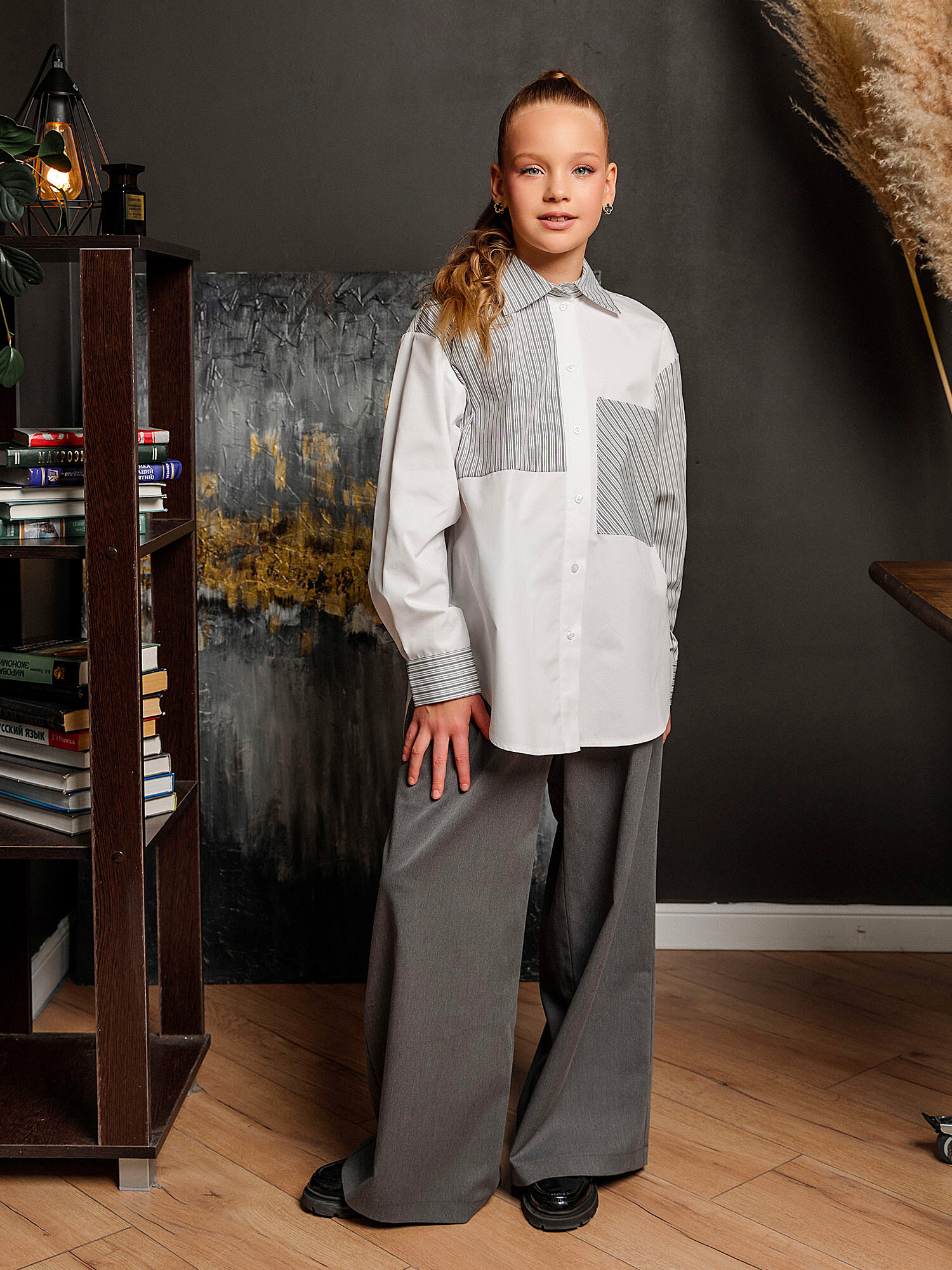 Брюки школьные