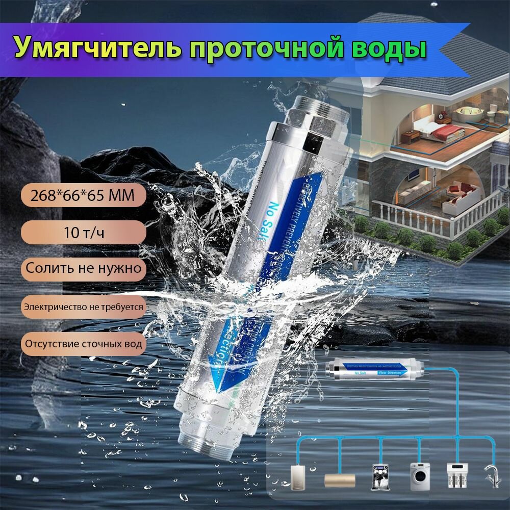 Умягчитель проточной воды