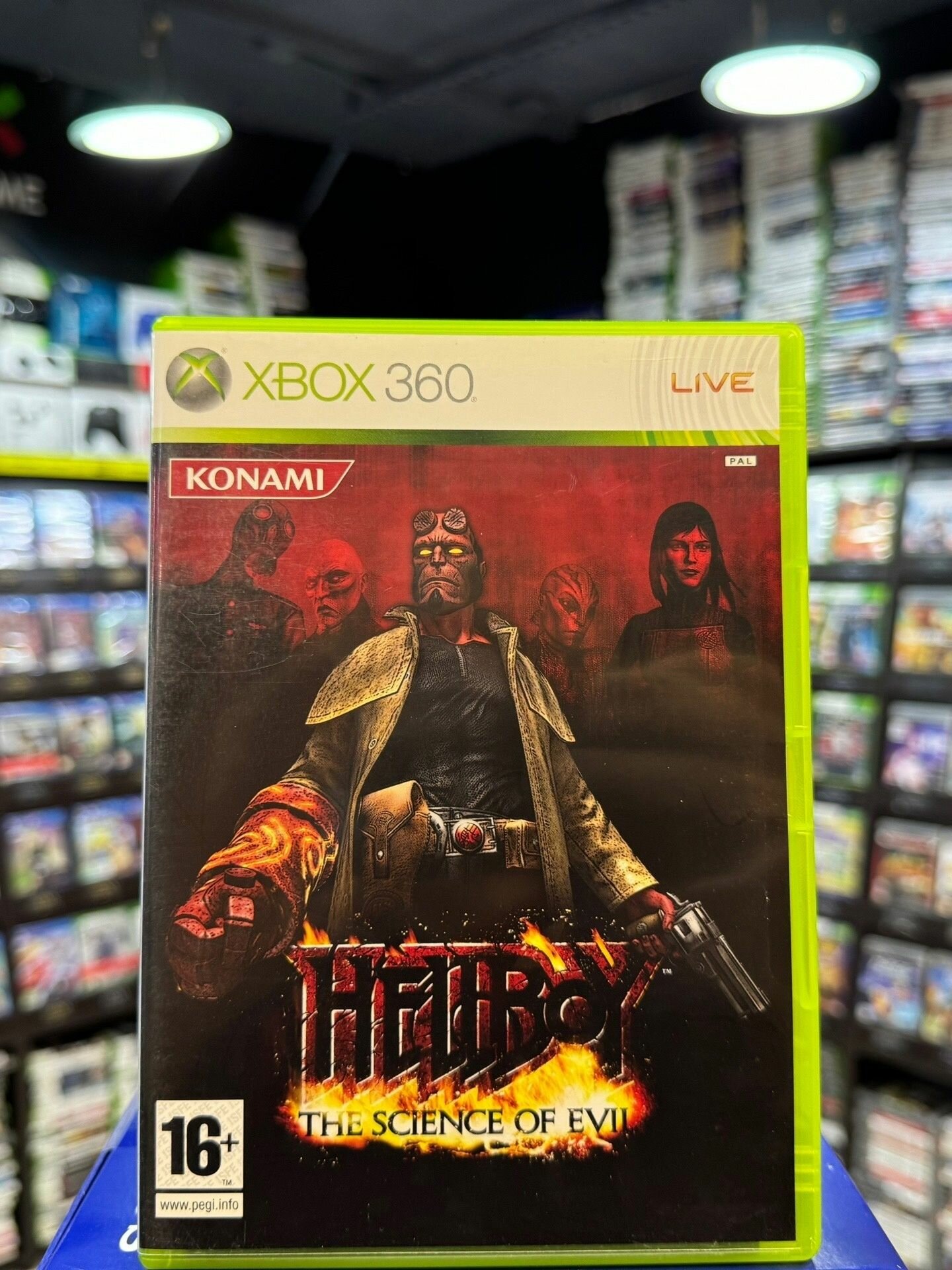 Игра Hellboy: The Science of Evil (Xbox 360) (Box)