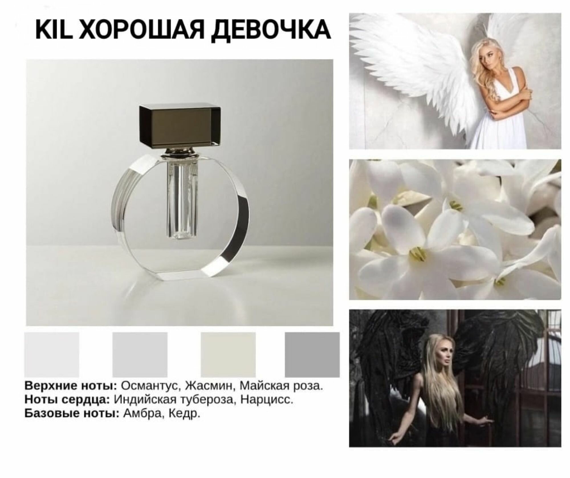 Духи "KIL. Хорошая девочка " 10 мл для женщин, ручная работа