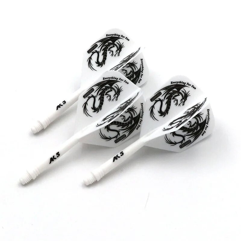 CUESOUL Rost Dart Shafts and Flights Medium, Set of 3 Серебряный, CSAK-5JL2