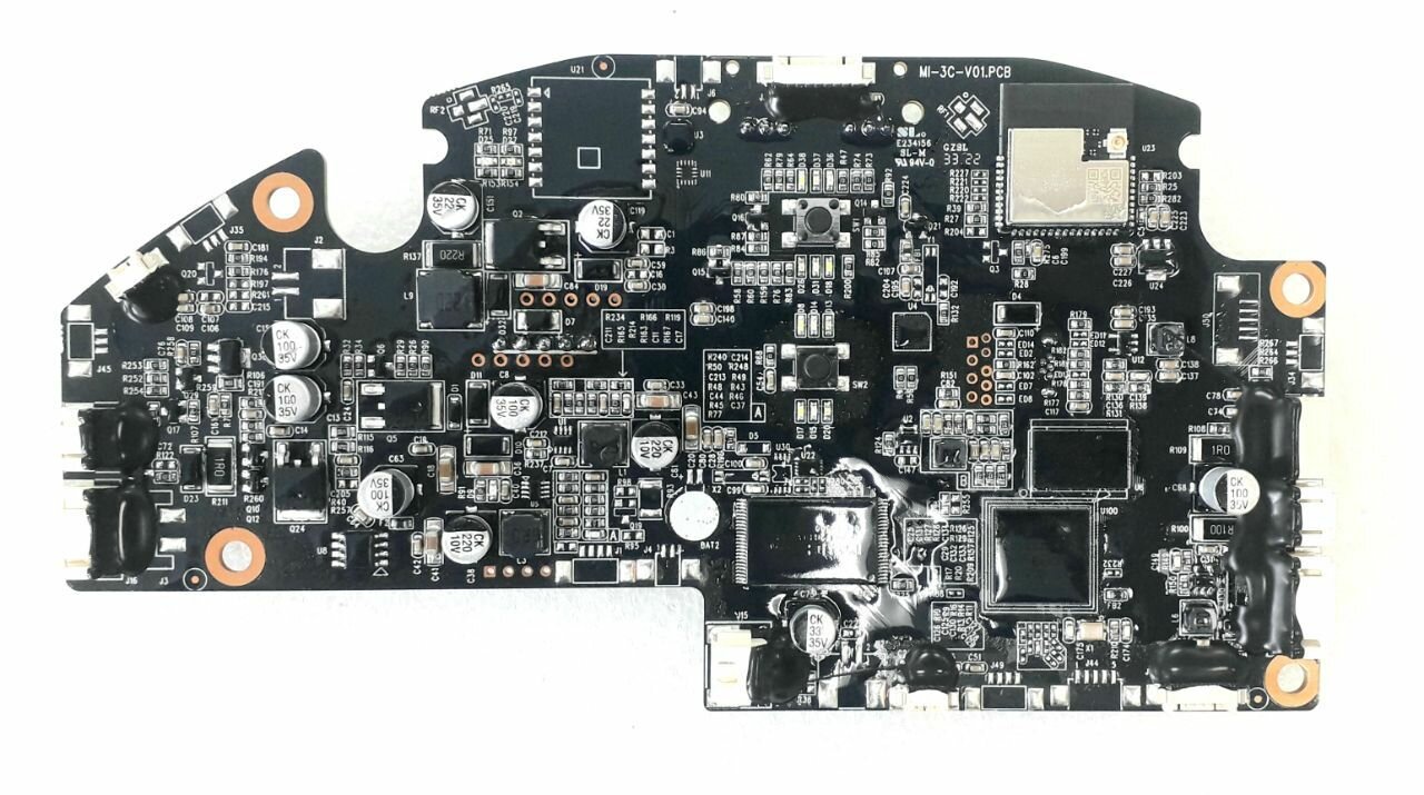 Основная плата MI-3C-V01. PCB для робота-пылесоса Xiaomi Mi Robot Vacuum S10 / S12 C015520010900