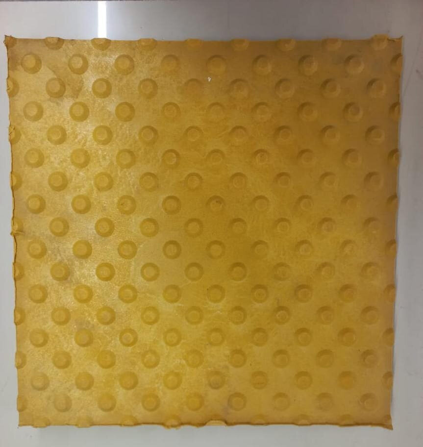 Конус в ряд 300х300 мм 1 шт полимерно-песчаная тактильная плитка