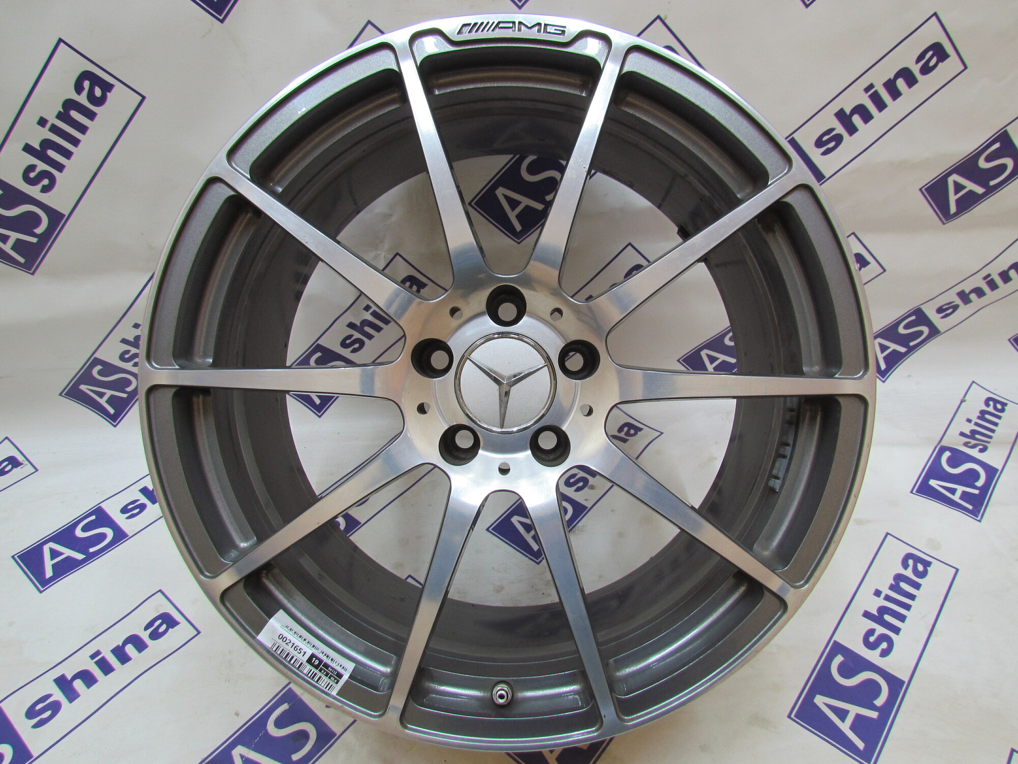 Колесный диск Mercedes-Benz R19 9.5J ET60 5*112 DIA66.6 (оригинал) 0021651