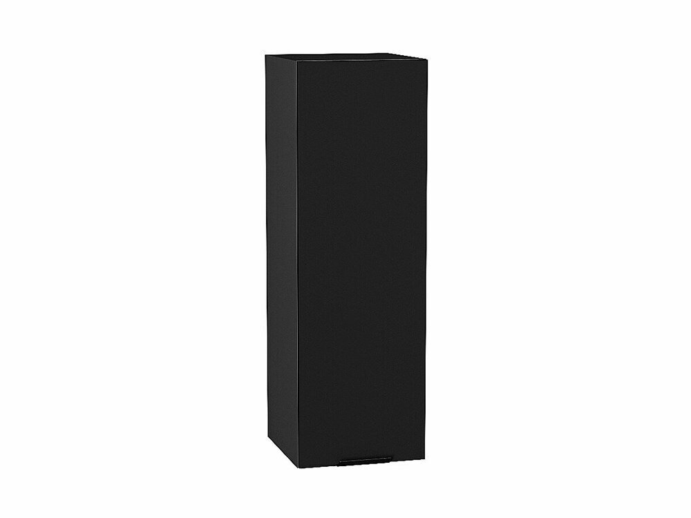 VVT Шкаф верхний с 1-ой дверцей Евро Graphite, Антрацит, 920, 300 В*Ш*Г 920*300*318, фасад МДФ Антрацит, корпус Graphite Антрацит
