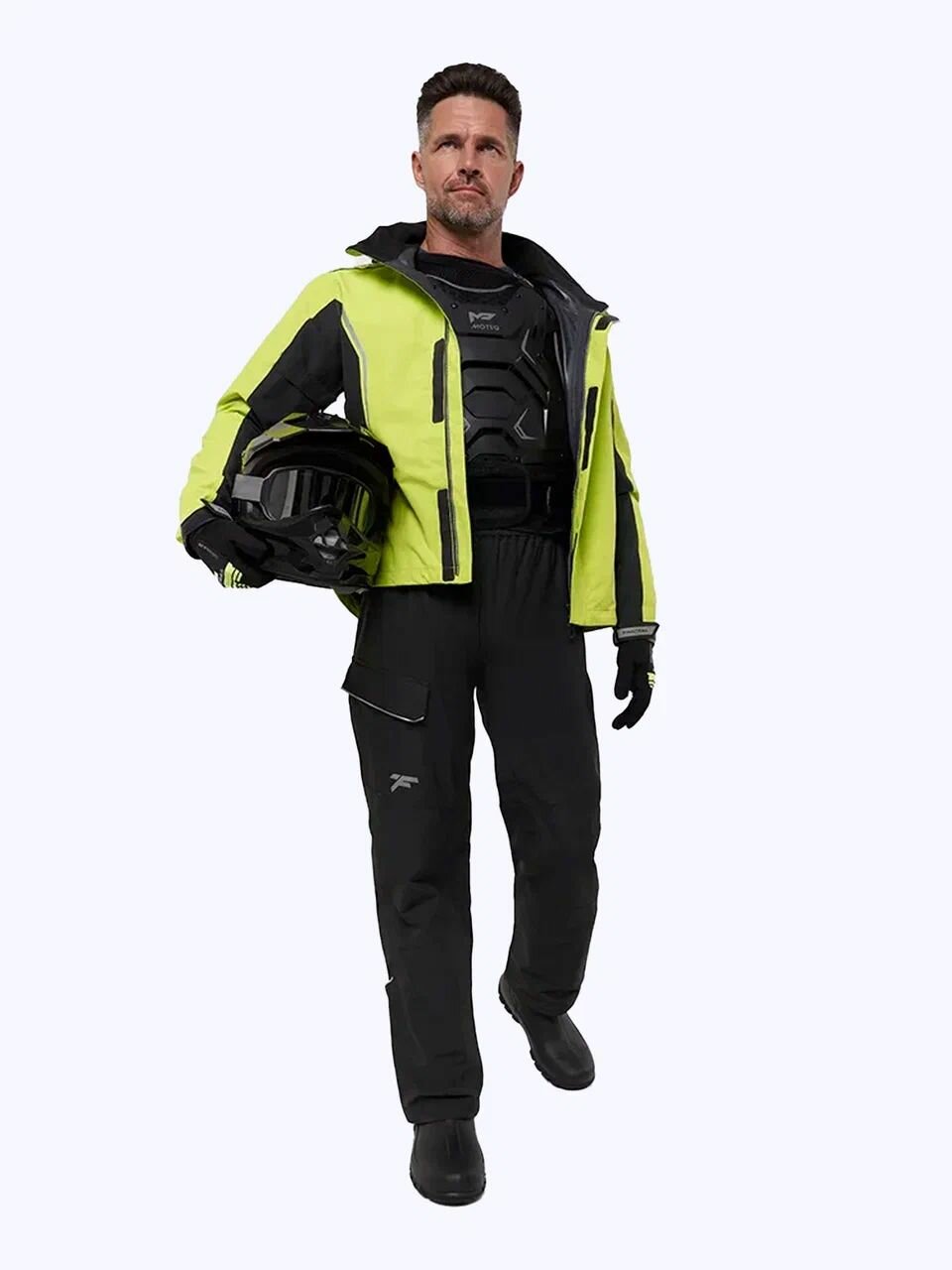 Мотокостюм Finntrail Rider, размер: XL, цвет: желтый