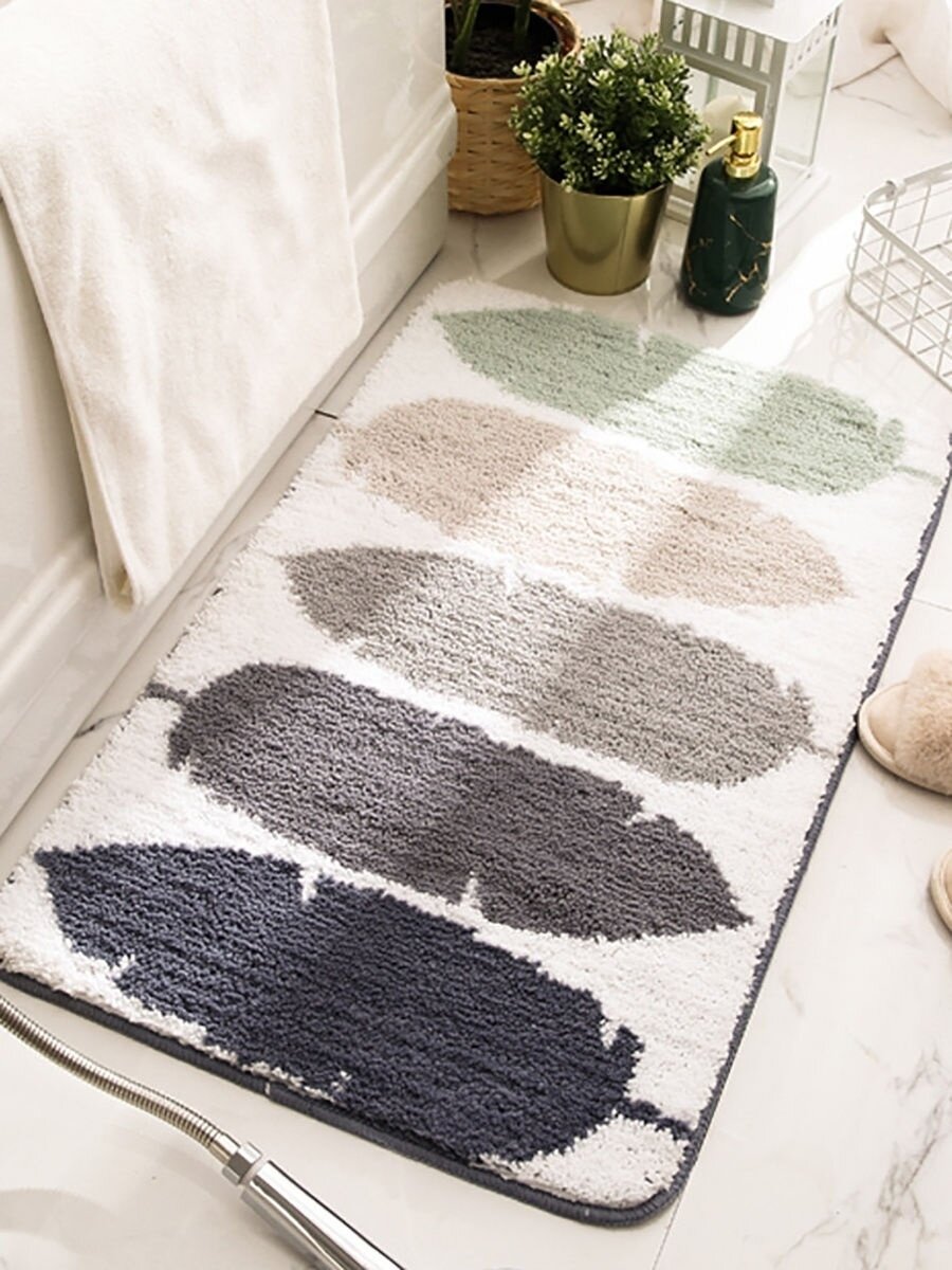 Hans&Helma / Коврик для ванной комнаты мягкий с ворсом противоскользящий