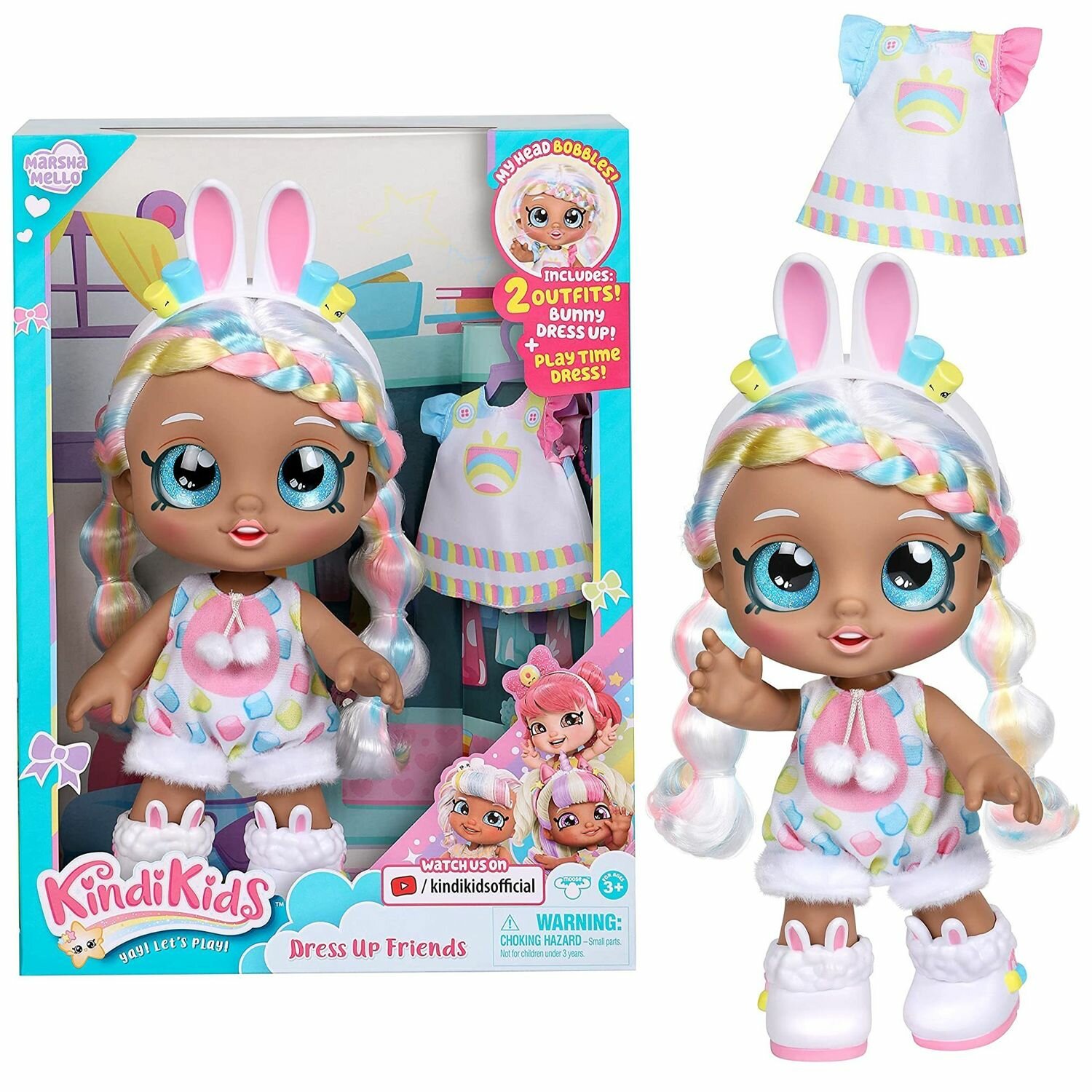 Кукла Kindi Kids Marsha Mello Bunny