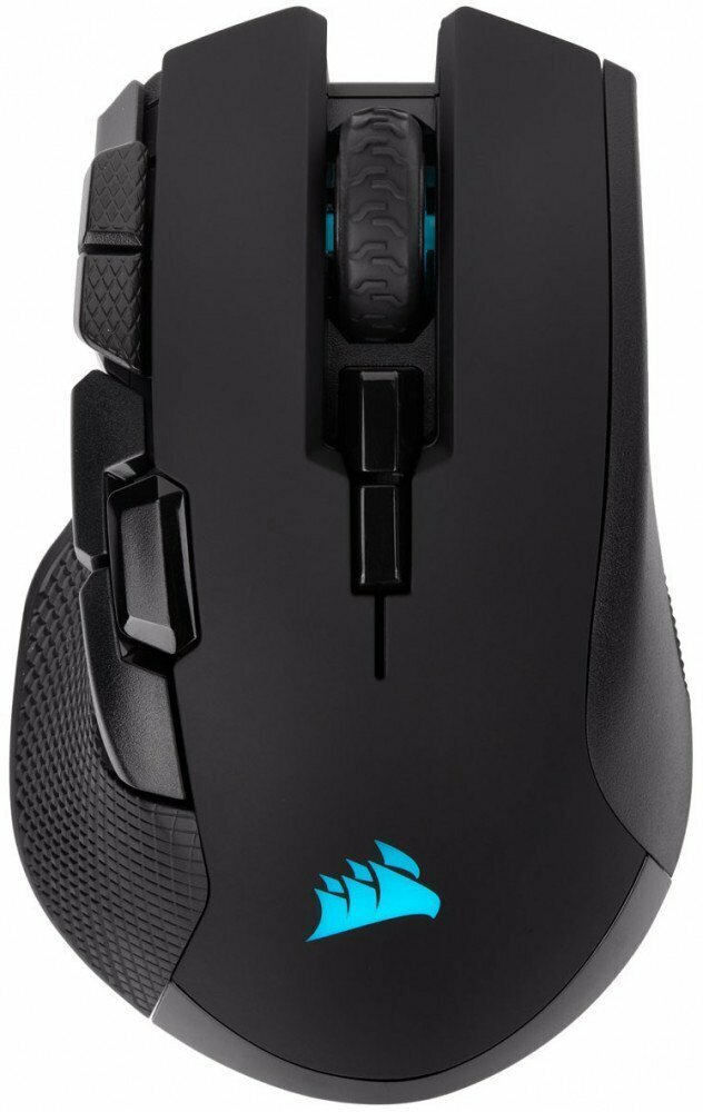 Мышь беспроводная Corsair Ironclaw RGB Wireless Black (CH-9317011-EU), черный