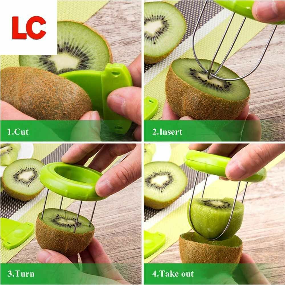 Нож для чистки киви, фруктовый нож, инструмент для разделения кожуры киви, 1 шт
