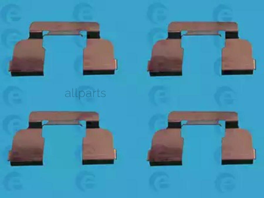 ERT 420042 Комплект монтажный тормозных колодок DACIA: Sandero 08-, Logan 04-\ RENAULT: Twingo 01-/07-, Megane Scenic 97-99, Megane 96- , Megane Grandtour 99-, Logan 04- , Clio 98-